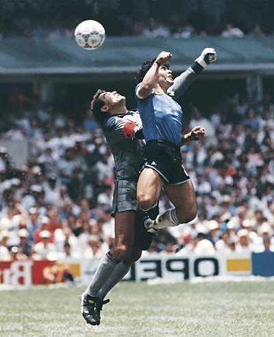 Maradona 'Hand of God' ball for auction Nov. 16 ...expected to fetch at ...