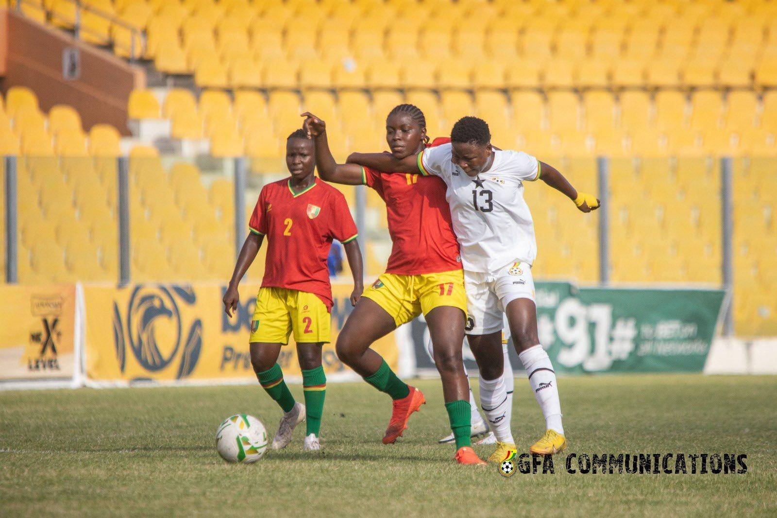 Black Queens wallop female Syli National …in 2nd leg Paris 2024 Olympic ...