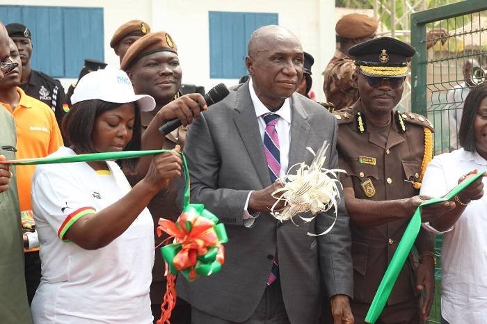 Astro turf inaugurated for Senior Correctional Centre - Ghanaian Times